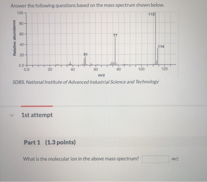 Solved Answer the following questions based on the mass | Chegg.com