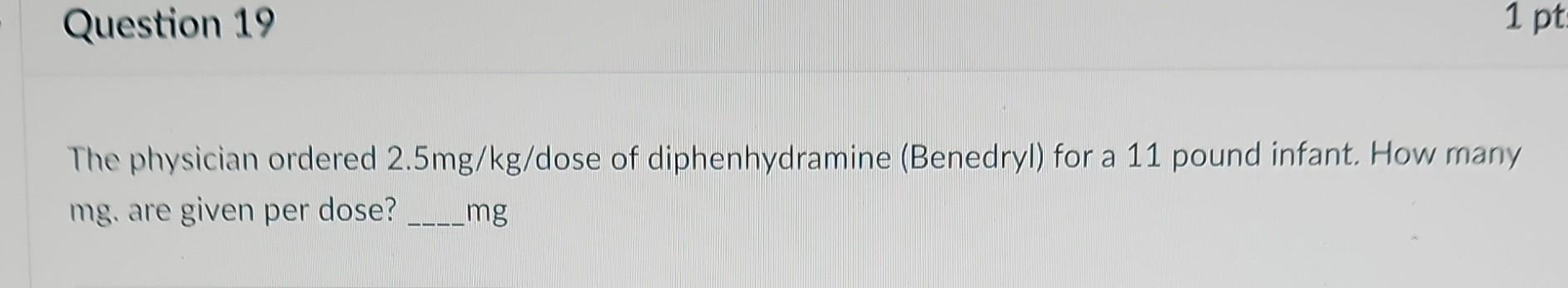 Solved The physician has order Hyoscyamine (Levsin) 0.125mg | Chegg.com
