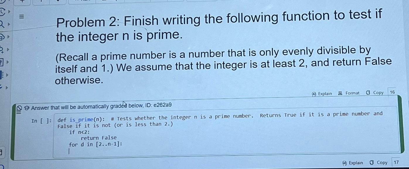 Solved Problem 2: Finish writing the following function to | Chegg.com