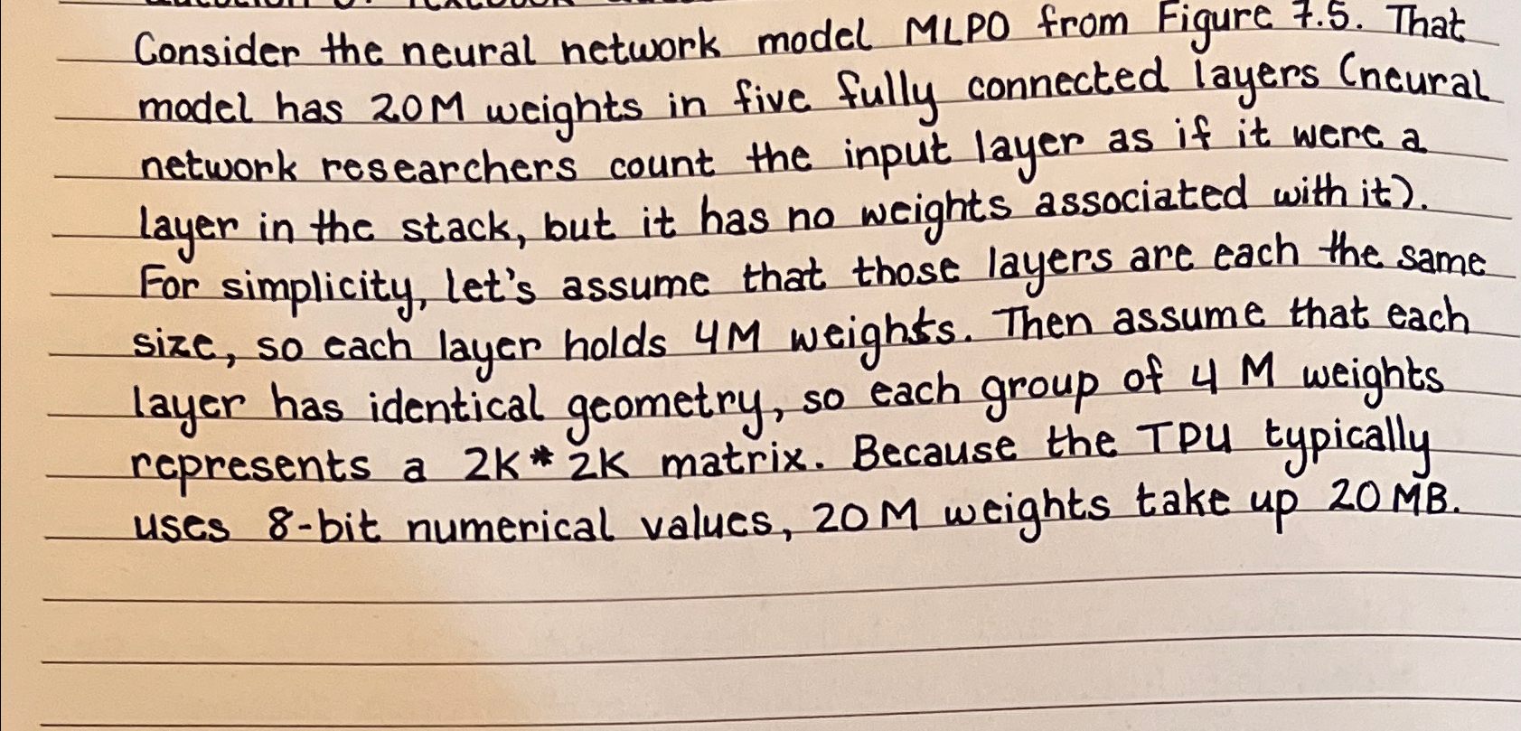 Solved Consider the neural network model MLPO from Figure | Chegg.com