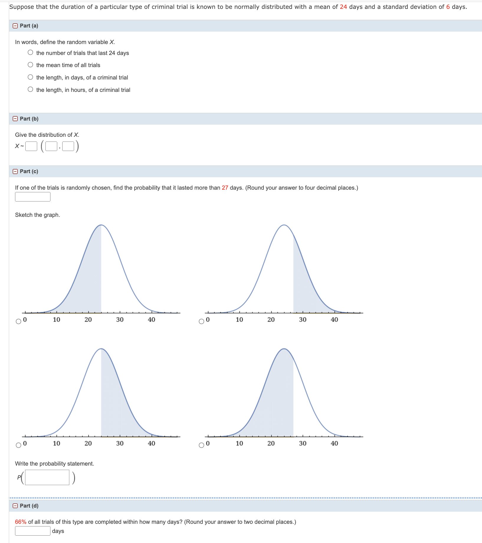 Solved Suppose that the duration of a particular type of | Chegg.com