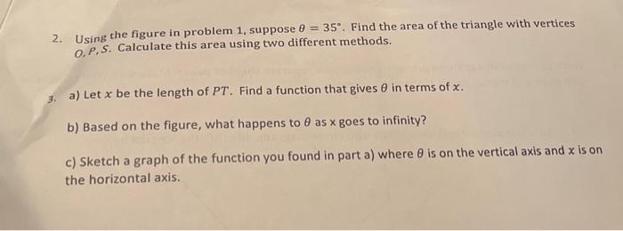 Solved OA= Write your solutions to these problems neatly on | Chegg.com