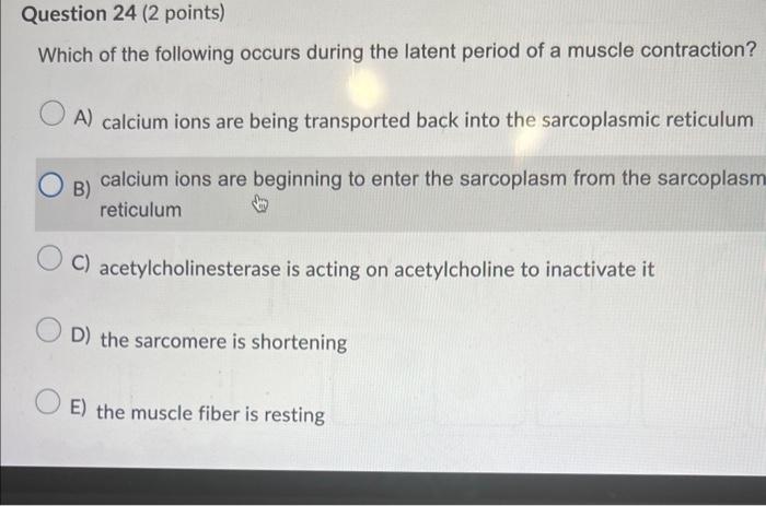 Solved Question 24 (2 points) Which of the following occurs | Chegg.com