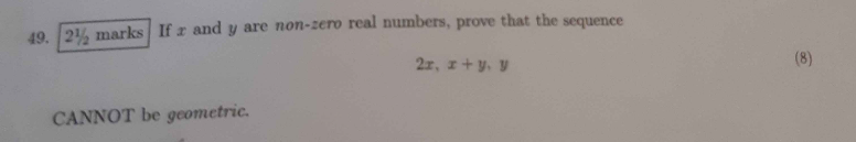 Solved If x ﻿and y ﻿are non-zero real numbers, prove that | Chegg.com