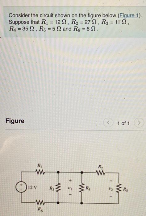 Solved Consider the circuit shown on the figure below | Chegg.com