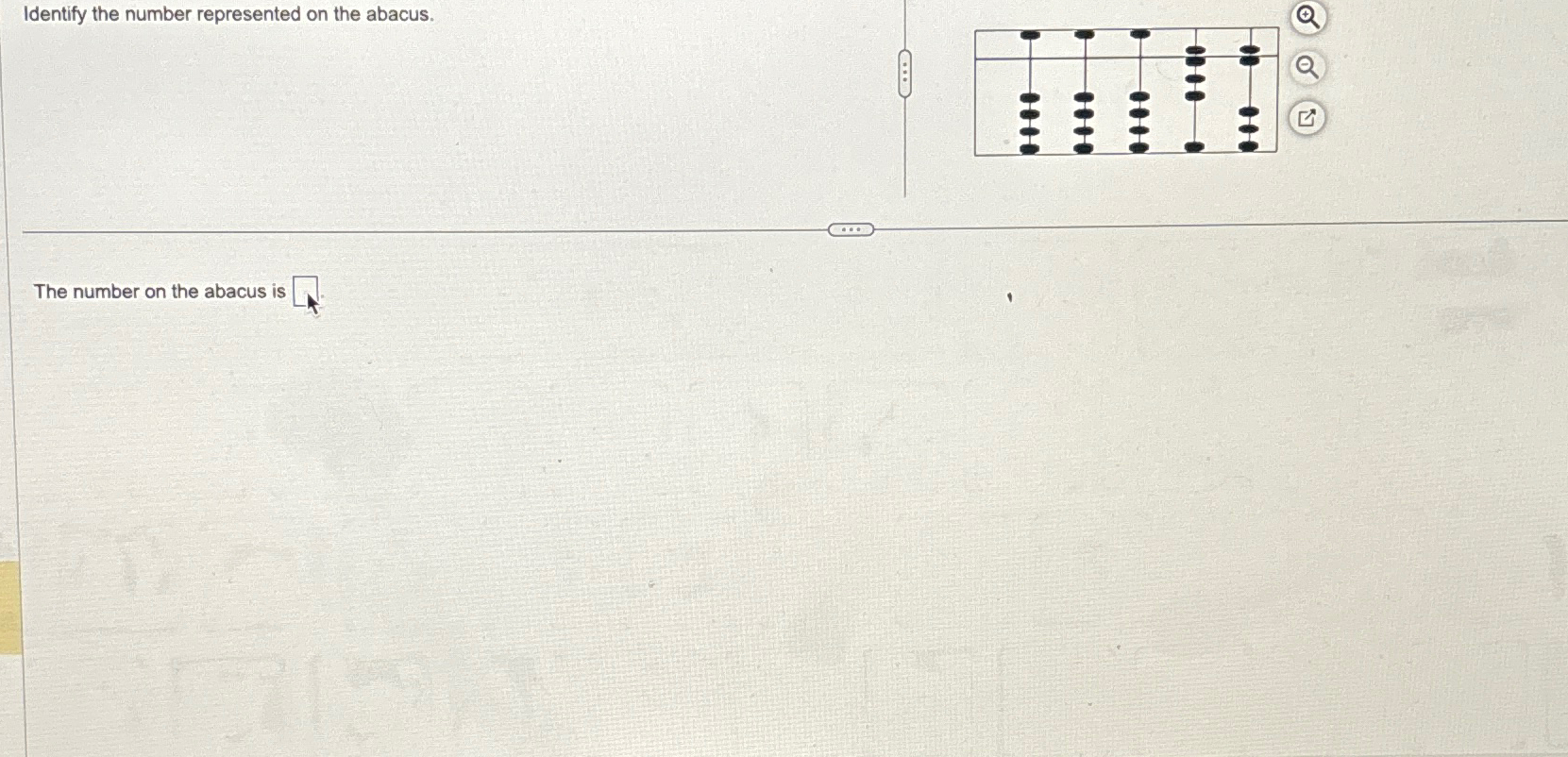 Solved Identify the number represented on the abacus.The | Chegg.com