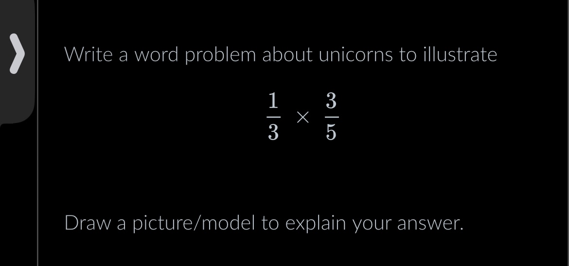 Solved Write a word problem about unicorns to | Chegg.com