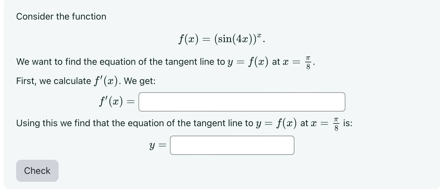 Solved Consider the functionf(x)=(sin(4x))x.We want to find | Chegg.com Solved Consider the functionf(x)=(sin(4x))x.We want to find | Chegg.com