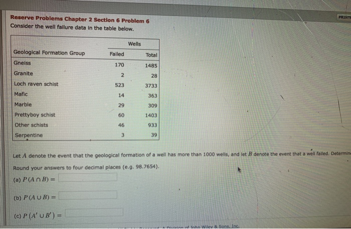 Solved Reserve Problems Chapter 2 Section 6 Problem 6 | Chegg.com