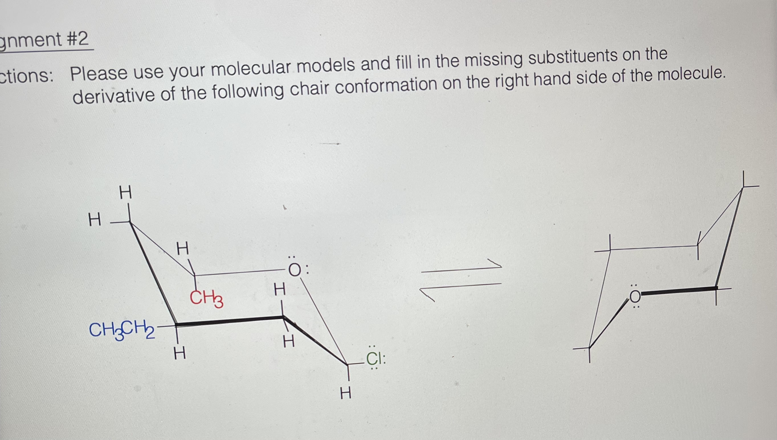 Solved fill in the missing substituents on the derivative of | Chegg.com