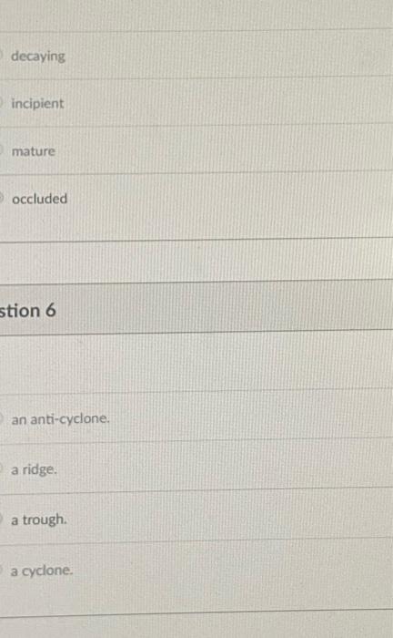 Solved the photos below sre tge different answer choices for | Chegg.com