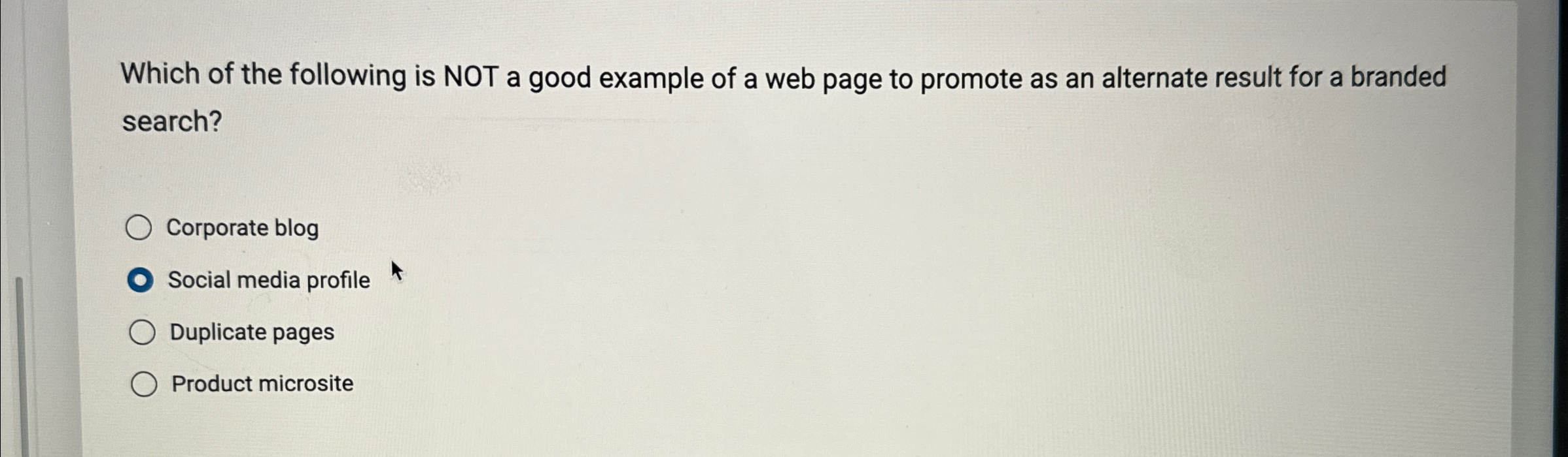 Solved Which of the following is NOT a good example of a web | Chegg.com