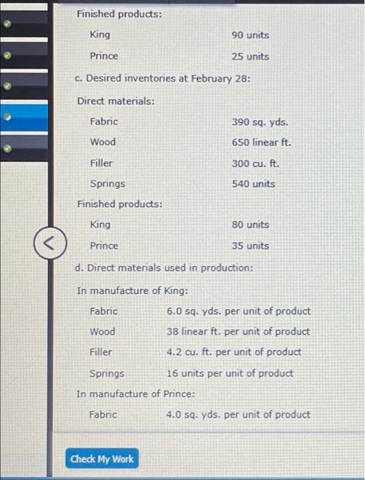 Solved ACC 202 PR.08.02B 3. Prepare a direct materials | Chegg.com