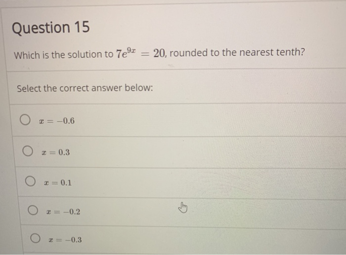 Solved Which expression represents log 20+ log 15 – 2 log 5 | Chegg.com