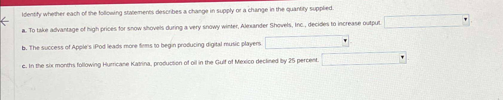 Solved Identify whether each of the following statements | Chegg.com
