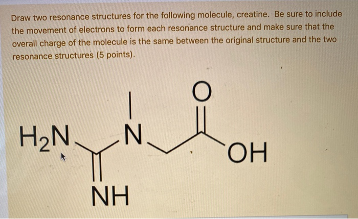 Solved Draw two resonance structures for the following | Chegg.com