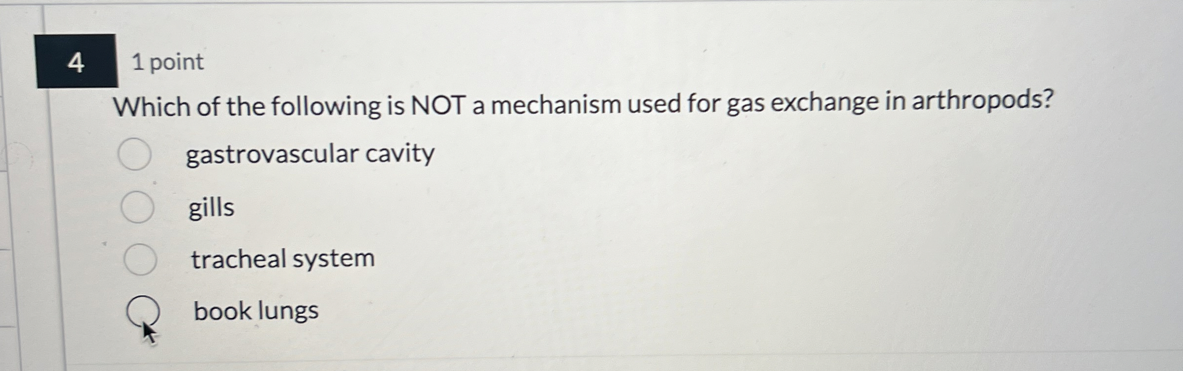 Solved 41 ﻿pointWhich of the following is NOT a mechanism | Chegg.com