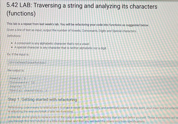 Solved This lab is a repeat from last week's lab. You will | Chegg.com