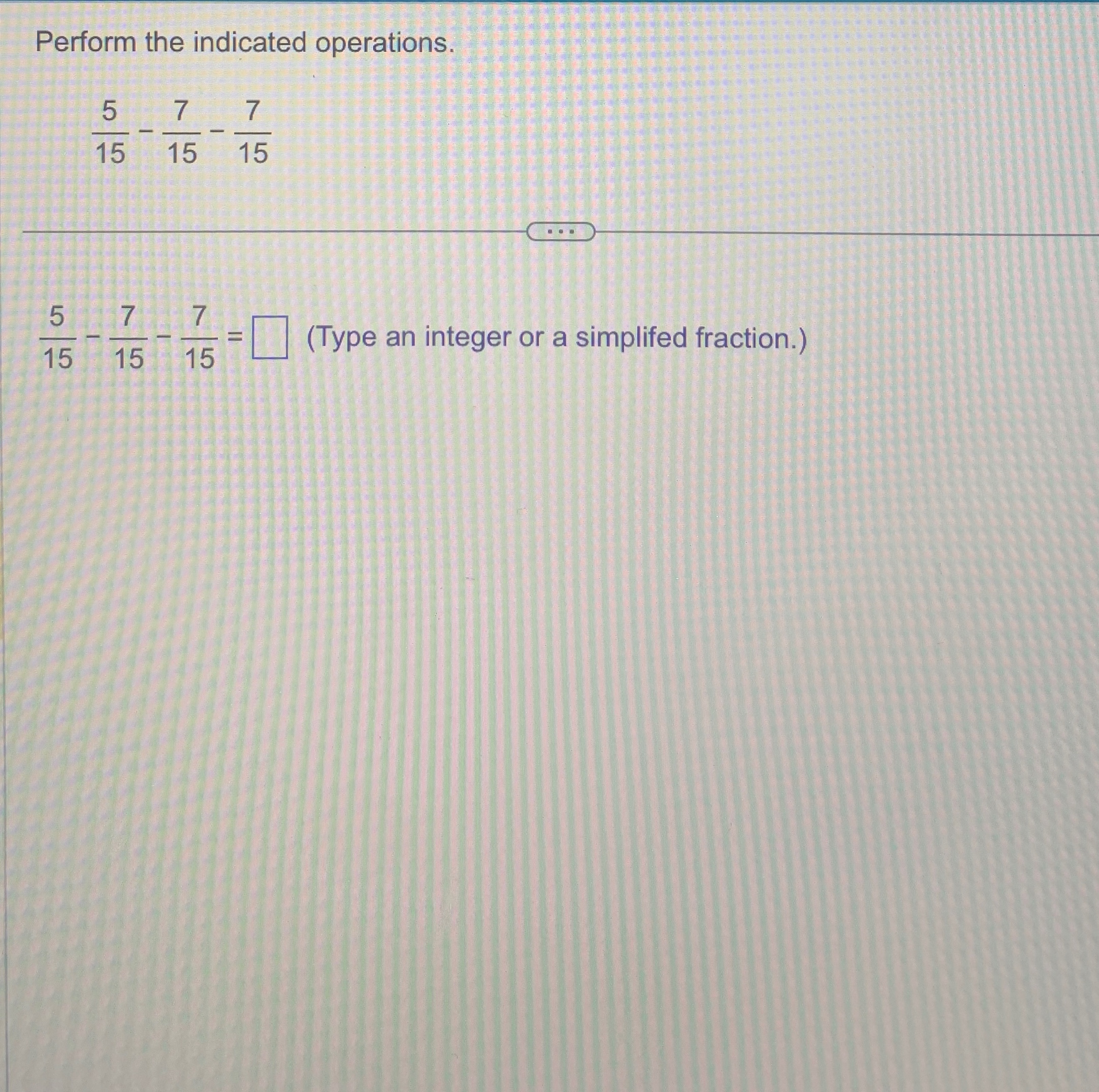 Solved Perform the indicated | Chegg.com