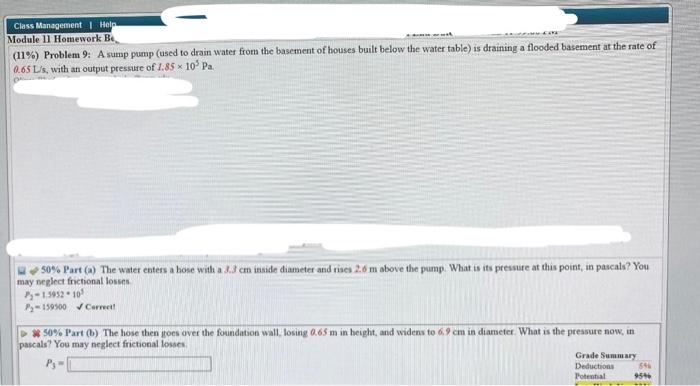 Solved Class Management | Help Module 11 Homework Be (11%) | Chegg.com