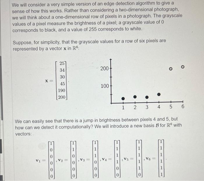 We will consider a very simple version of an edge | Chegg.com
