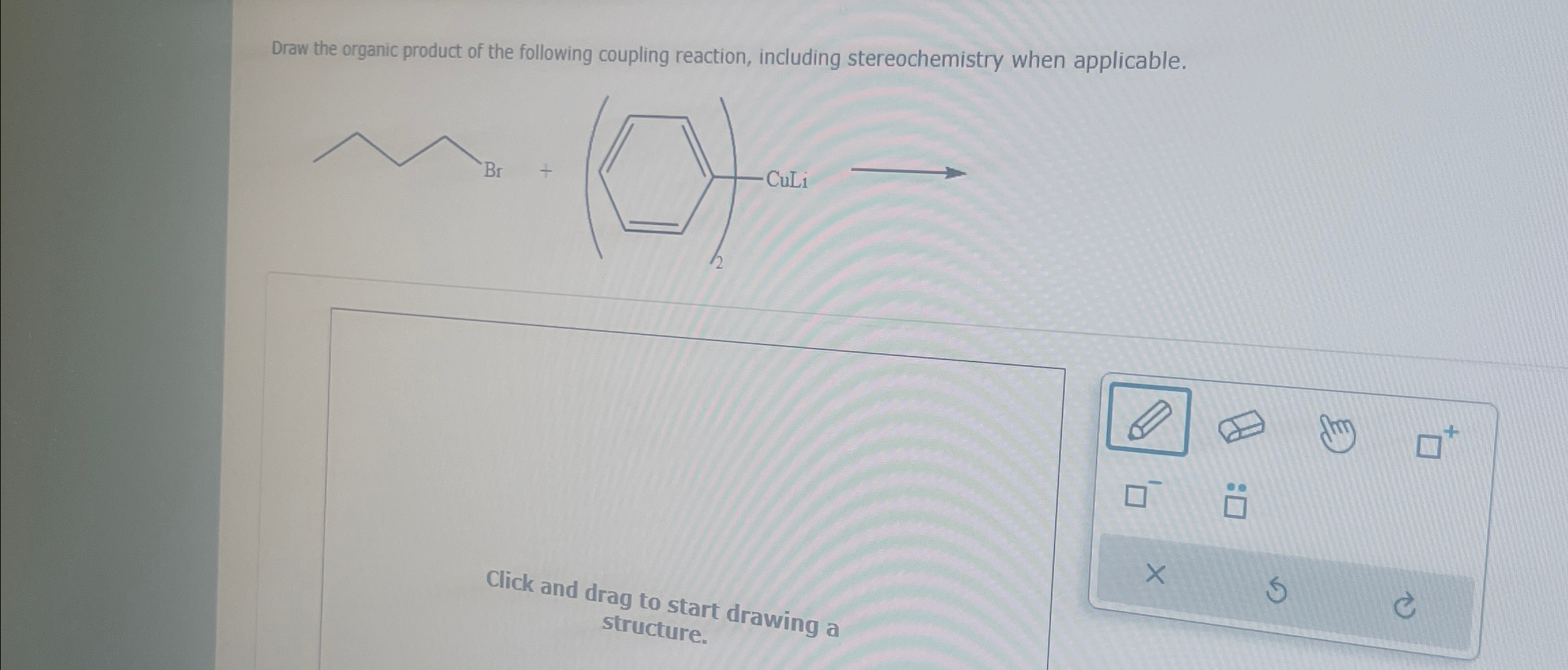 Solved Draw the organic product of the following coupling | Chegg.com
