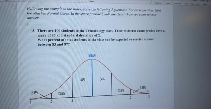 Solved Following the example in the slides, solve the | Chegg.com