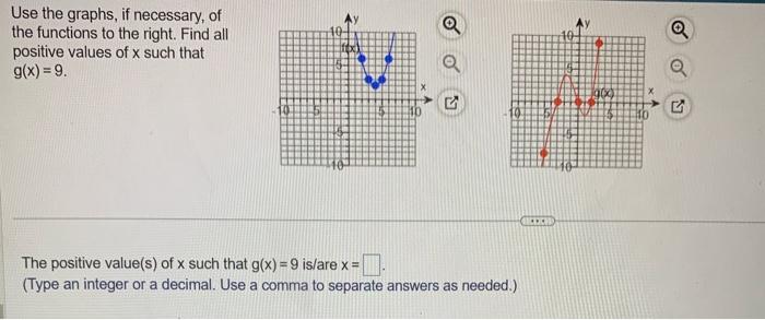Solved Use the graphs, if necessary, of the functions to the | Chegg.com