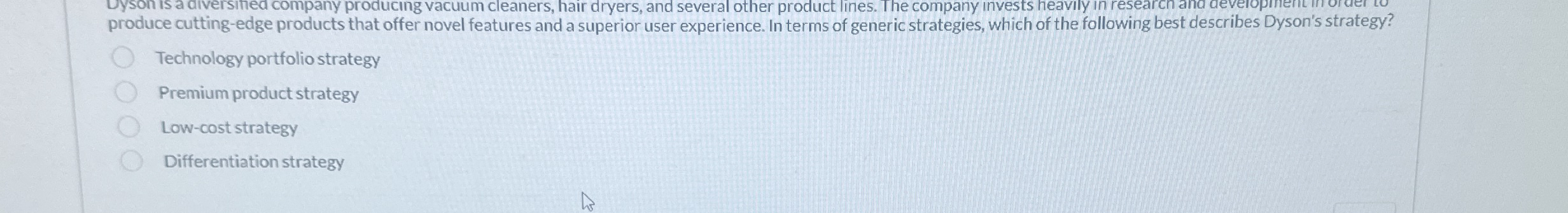 Solved produce cutting-edge products that offer novel | Chegg.com