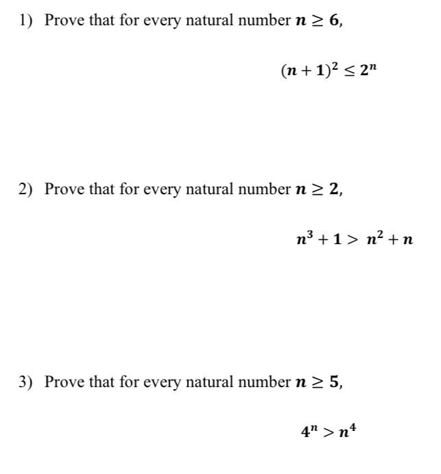 Solved Prove that for every natural number | Chegg.com
