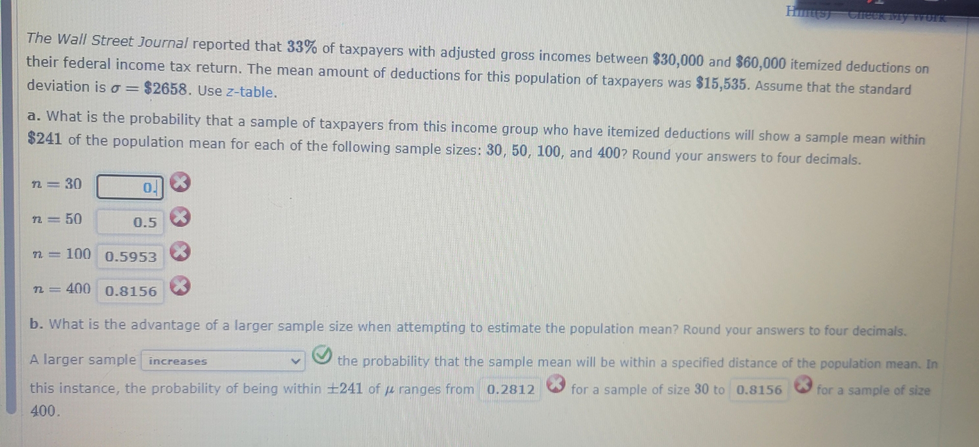 Solved by an EXPERT How to solve The Wall Street Journal reported that | Chegg.com