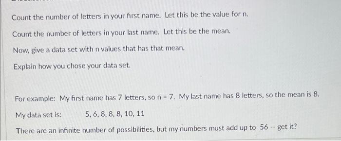 Solved my first name has 3 letters and last name 7 letters | Chegg.com