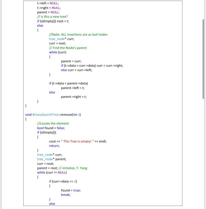 Solved display the BST again in three orders. Check if a | Chegg.com
