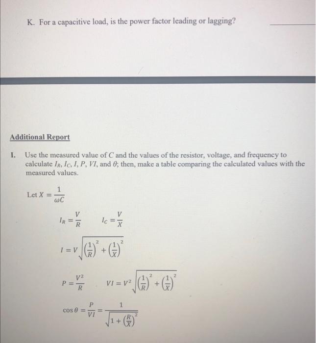 Solved Power Measurement In this lab, we need to measure | Chegg.com