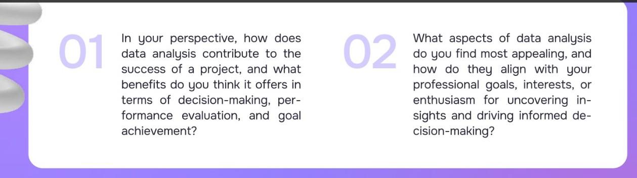 In your perspective, how does data analysis | Chegg.com