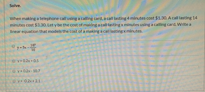 Solved Solve. When making a telephone call using a calling | Chegg.com