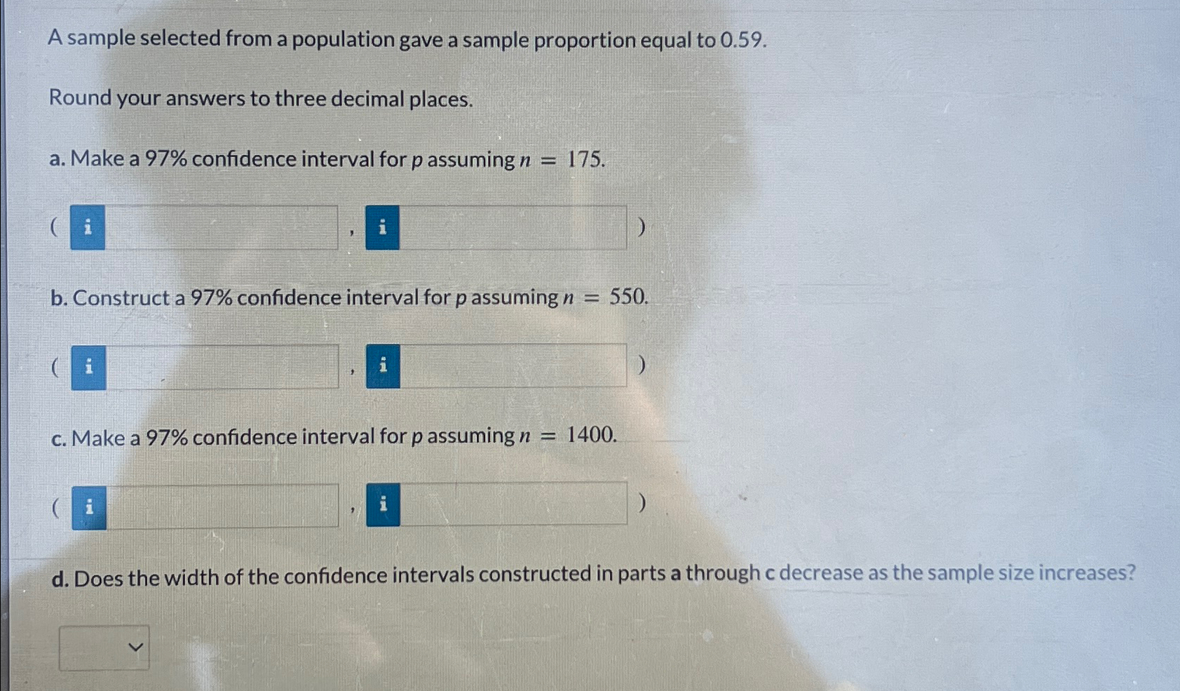 Solved Please provide work and explanation Will leave rating | Chegg.com