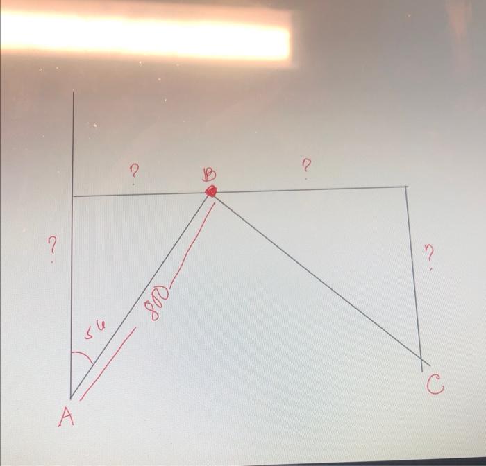 Solved what is the distance from point C to B? | Chegg.com
