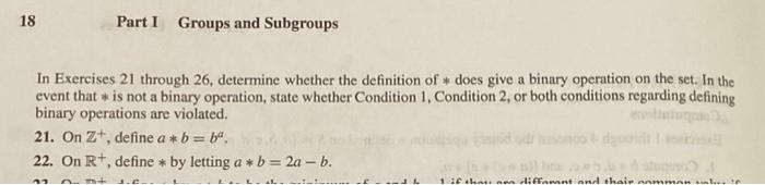 Solved In Exercises 21 through 26, determine whether the | Chegg.com