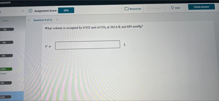 Solved assment Hint Check Answer Resources Assignment Score: | Chegg.com
