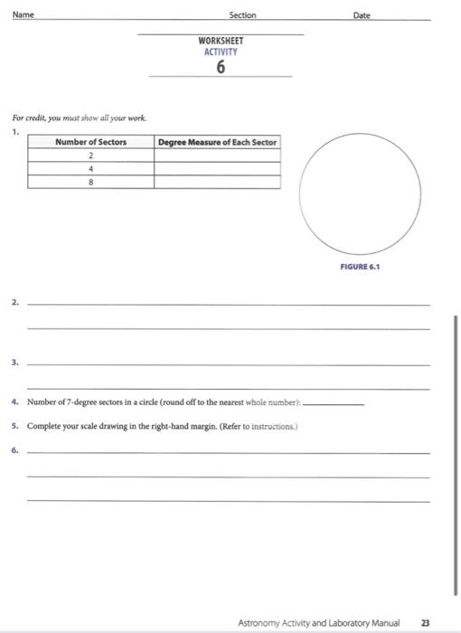 Solved ACTIVITY 6 Eratosthenes Measures Earth In trying to | Chegg.com