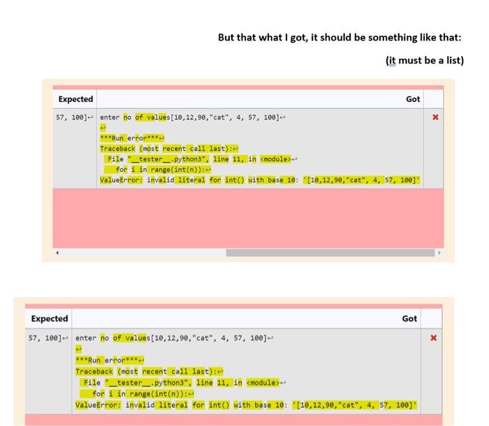 Solved python, I know that the solution is right, but the | Chegg.com