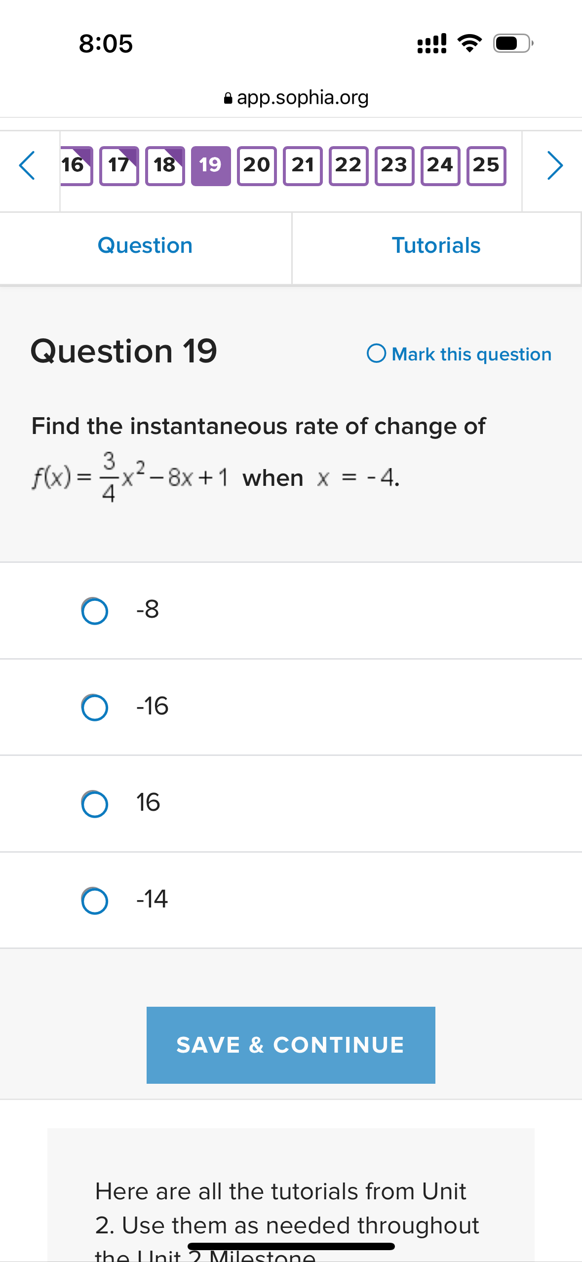 Solved Here are all the tutorials from UnitUse them as | Chegg.com
