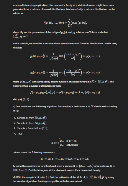 Please solve the following from statistics, show how | Chegg.com