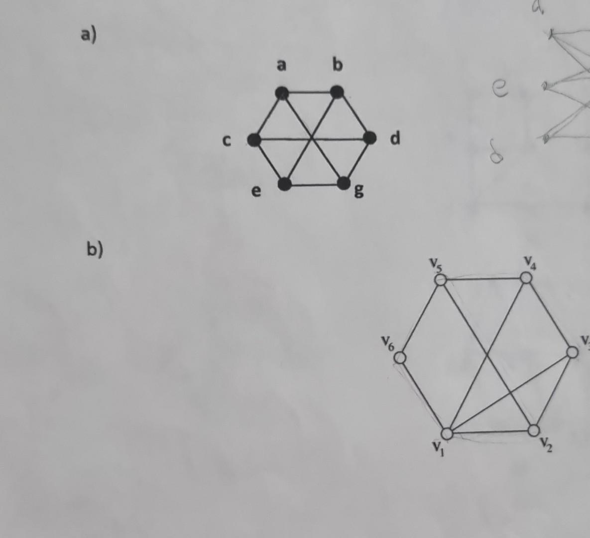 Solved Determine if the graphs below are bipartite. If it is | Chegg.com