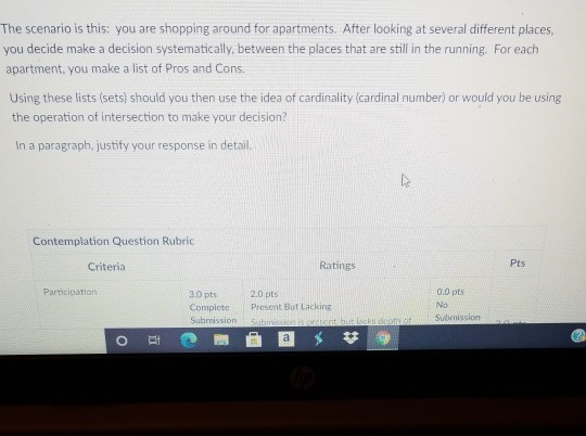 Solved using the lists of pros and cons(sets) should you use | Chegg.com