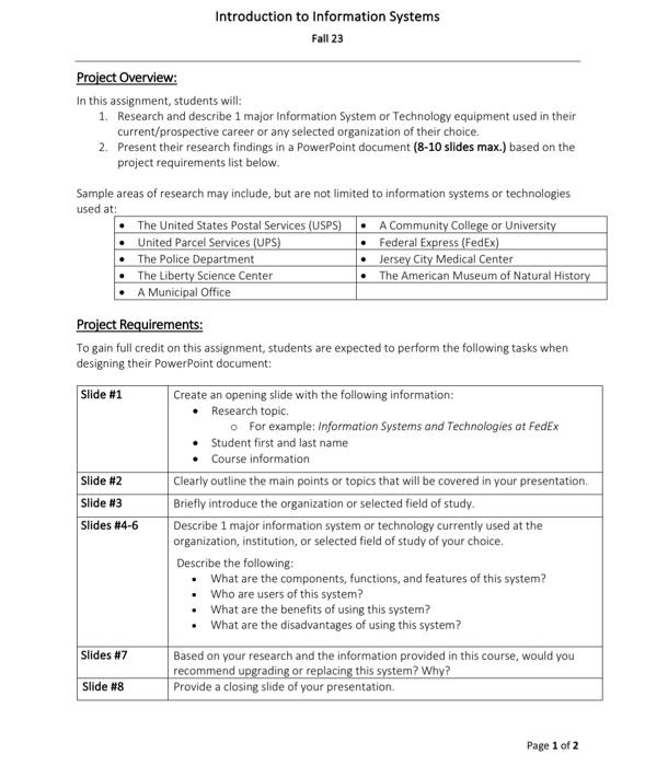 Solved Project Overview: In this assignment, students will: | Chegg.com
