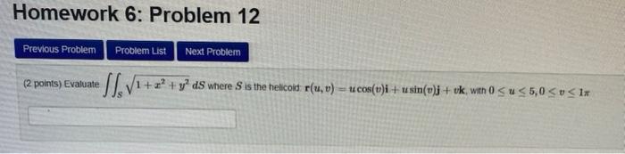 Solved Homework 6 Problem 14 Previous Problem Problem List 9676