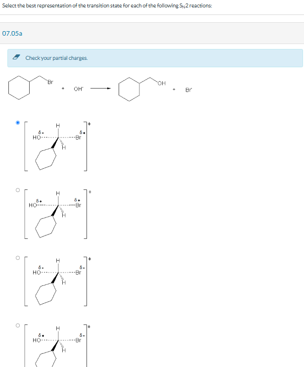 Solved Select the best representation of the transition | Chegg.com