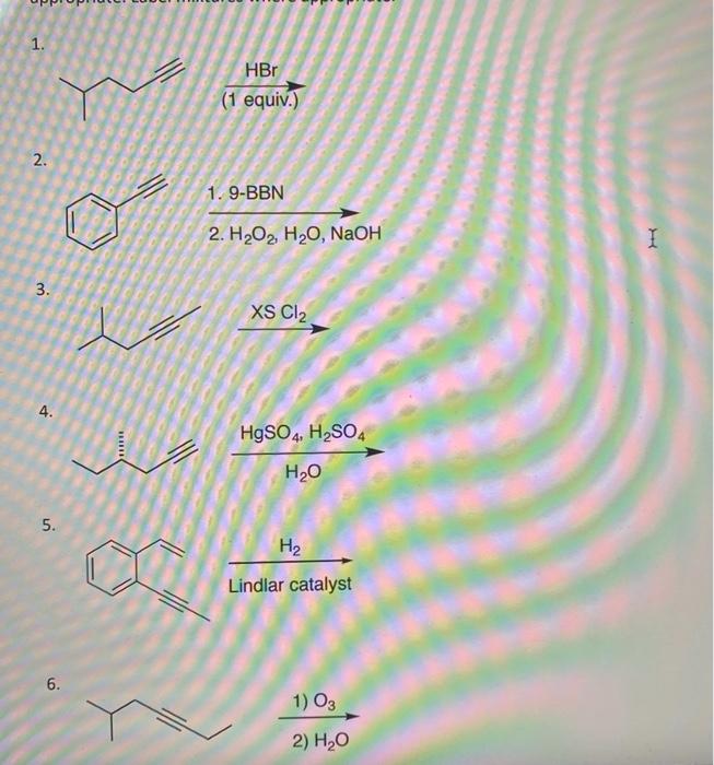 Solved 1. HBr (1 equiv.) 2. 1. 9-BBN 2. H2O2, H2O, NaOH I 3. | Chegg.com